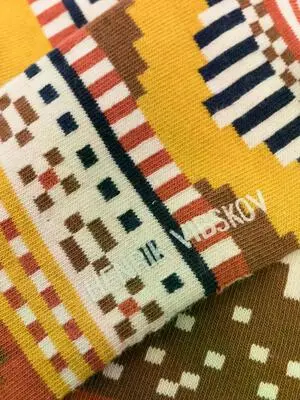 Henrik Vibskov Geometric Patterned Knitted Socks