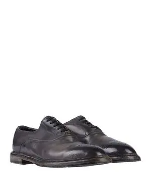 Dolce & Gabbana Calfskin Lace-up Oxford Shoes - Grey