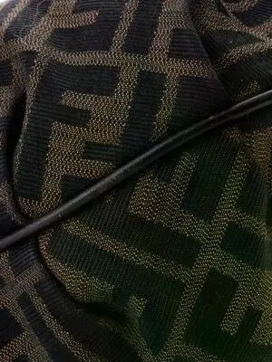 Fendi Zucca Canvas Mini Hobo Bag