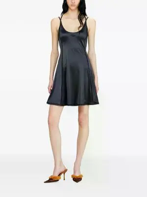 DIESEL® D-immy Flared Mini Dress - Grey