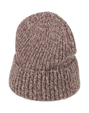 WOOL & CO WOOL & CO Knitted Beanie Brown