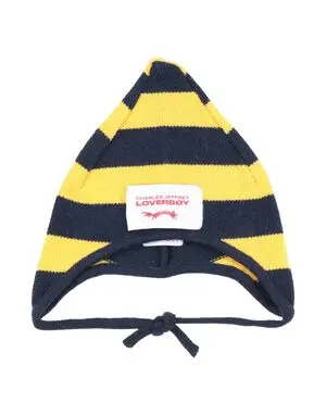 CHARLES JEFFREY Lambswool Knit Beanie - Yellow