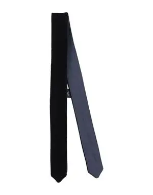 Giorgio Armani Velvet Necktie - Blue