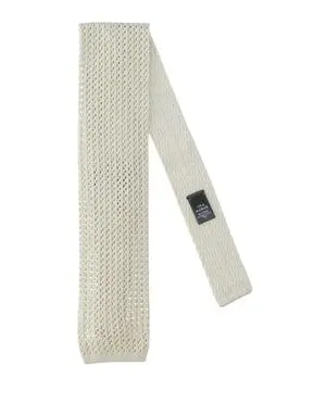Dunhill Cotton Crochet-knit Necktie - Beige