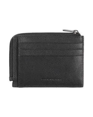PIQUADRO Cardholder Cow Leather - Black