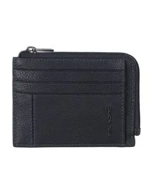 PIQUADRO Cardholder Cow Leather - Navy