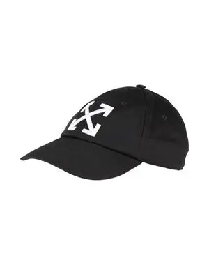 OFF-WHITE™ Cotton Gabardine Baseball Cap - Black