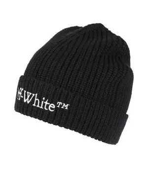 OFF-WHITE™ Wool Knit Beanie - Black