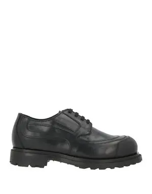 J.L - A.L Leather Lace-up Block Heel Shoes
