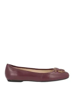Pinko Ballet Flats Leather - Red