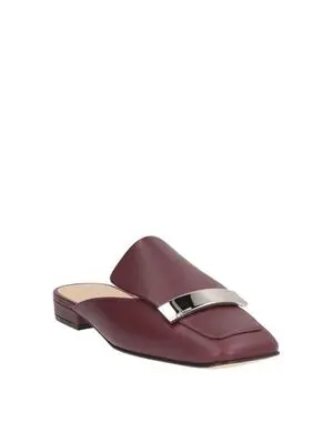 SERGIO ROSSI Leather Mules
