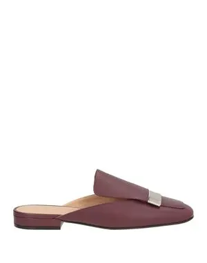 SERGIO ROSSI Leather Mules
