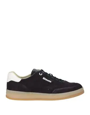 BLAUER. Midnight Leather Low-top Sneakers