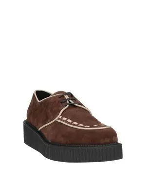 OVYE Playlist Suede Lace-up Wedge Shoes