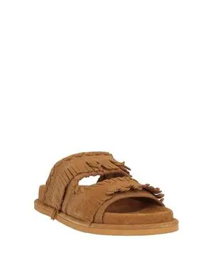 APEPAZZA Apepzza Suede Fringe Sandals