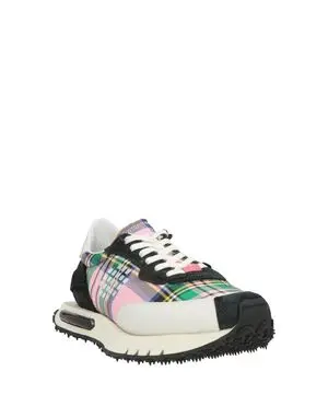 BEPOSITIVE Leather And Textile Fiber Low-top Sneakers