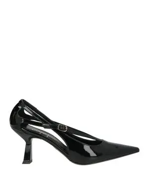 OVYE Patent-effect Pointed Toe Pumps