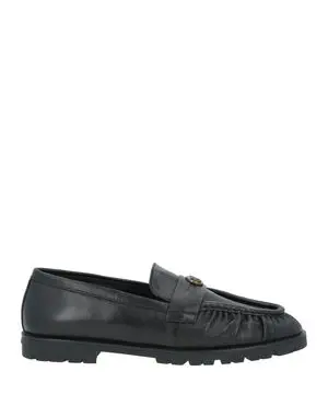 Pinko Leather Loafers With Appliqués