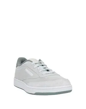 REEBOK Club C 85 Light Leather And Textile Sneakers