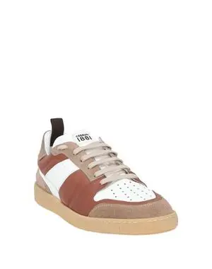 CERRUTI 1881 Calfskin Low-top Sneakers - Brown