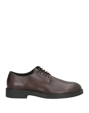 CERRUTI 1881 Leather Lace-up Derby Shoes - Brown