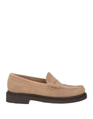 G.H. BASS & CO. Suede Penny Loafers - Beige