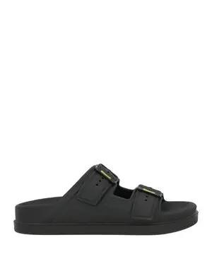 BLAUER. Rubber Sandals With Buckle Fastening