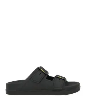 BLAUER. Rubber Sandals With Buckle Fastening