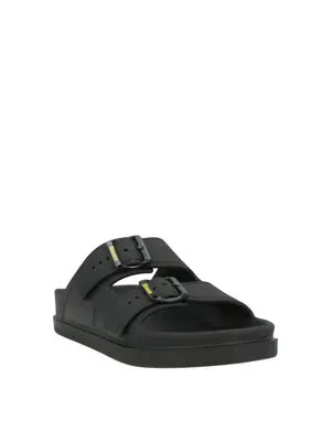 BLAUER. Rubber Sandals With Buckle Fastening