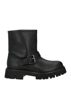 Moschino Leather Ankle Boots