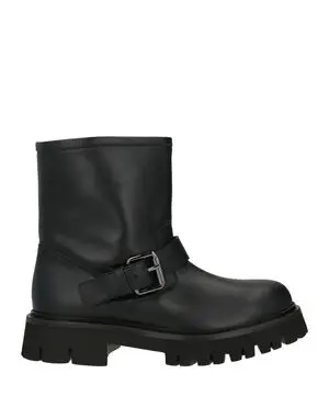 Moschino Leather Ankle Boots