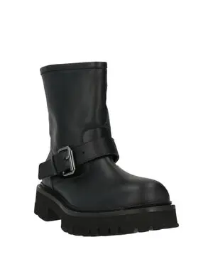 Moschino Leather Ankle Boots