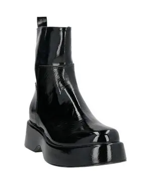 OVYE Patent Leather Ankle Boots