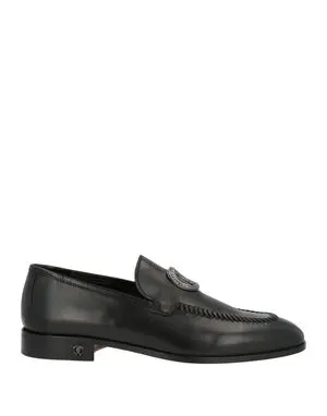 Roberto Cavalli Embellished Leather Loafers