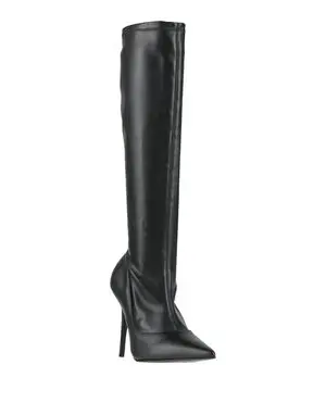 ANIYE BY Leather Stiletto Heel Pointed Toe Boots