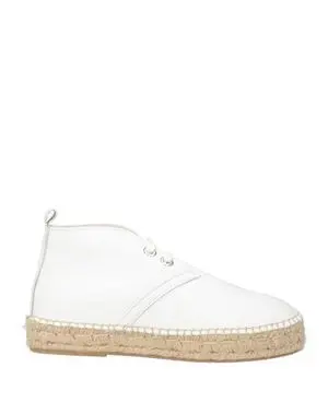 KANNA Leather Ankle Boots - White
