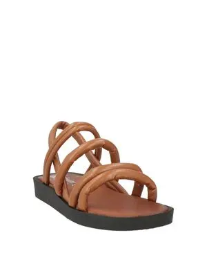 FELMINI Leather Slingback Sandals
