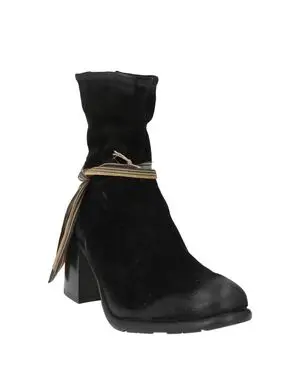FELMINI Suede Ankle Boots With Appliqués