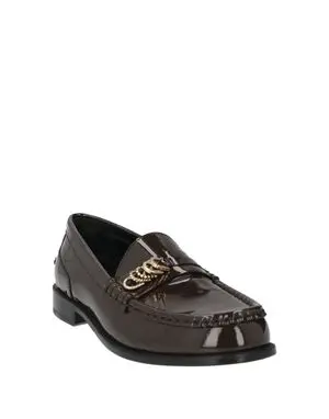 Dorothee Schumacher Chocolate Leather Loafers