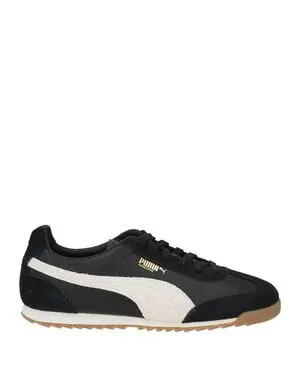 PUMA Arizona Retro Cowhide Sneakers - Black