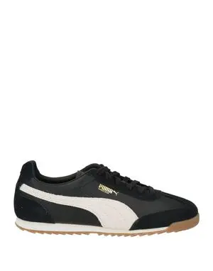 PUMA Arizona Retro Cowhide Sneakers - Black