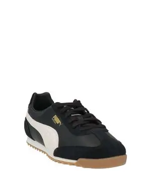PUMA Arizona Retro Cowhide Sneakers - Black