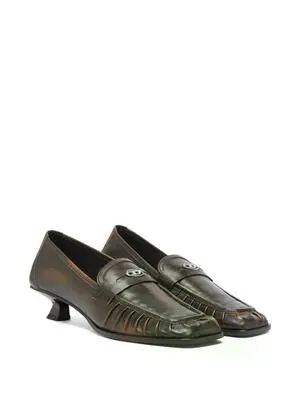 DIESEL® Oval D Square-toe Loafers