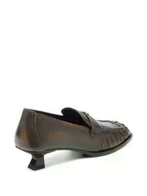 DIESEL® Oval D Square-toe Loafers