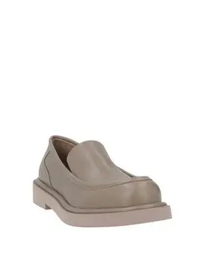 PALOMA BARCELO Leather Loafers - Grey