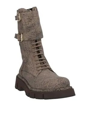 PALOMA BARCELO Two-tone Leather Combat Boots