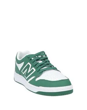NEW BALANCE 480 Emerald Leather Low-top Sneakers - Green
