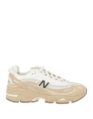 NEW BALANCE 1000 Sneakers In Leather And Textile Fibers - Beige