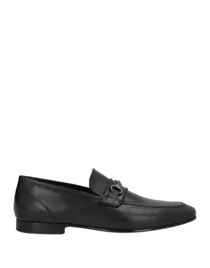 GIOVANNI CONTI Leather Loafers With Embellishments