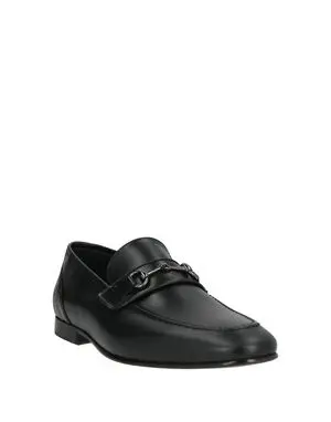 GIOVANNI CONTI Leather Loafers With Embellishments